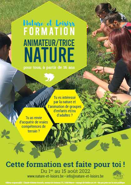 Formation d'animateurs nature